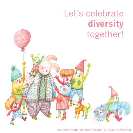 Why I wrote Rainbow Village - a story to help children celebrate diversity