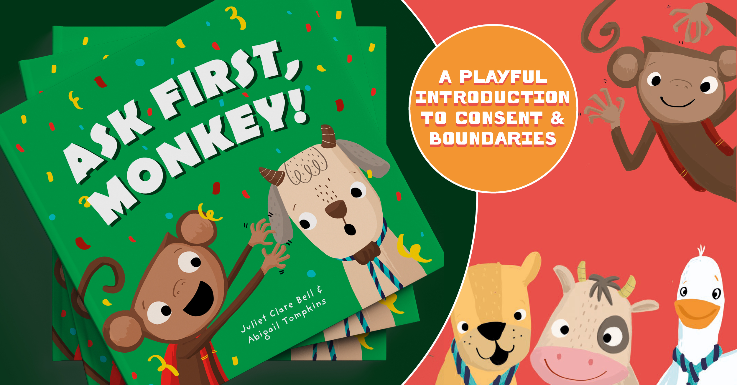 Consent as a life skill: why I wrote 'Ask First, Monkey! - JKP Blog